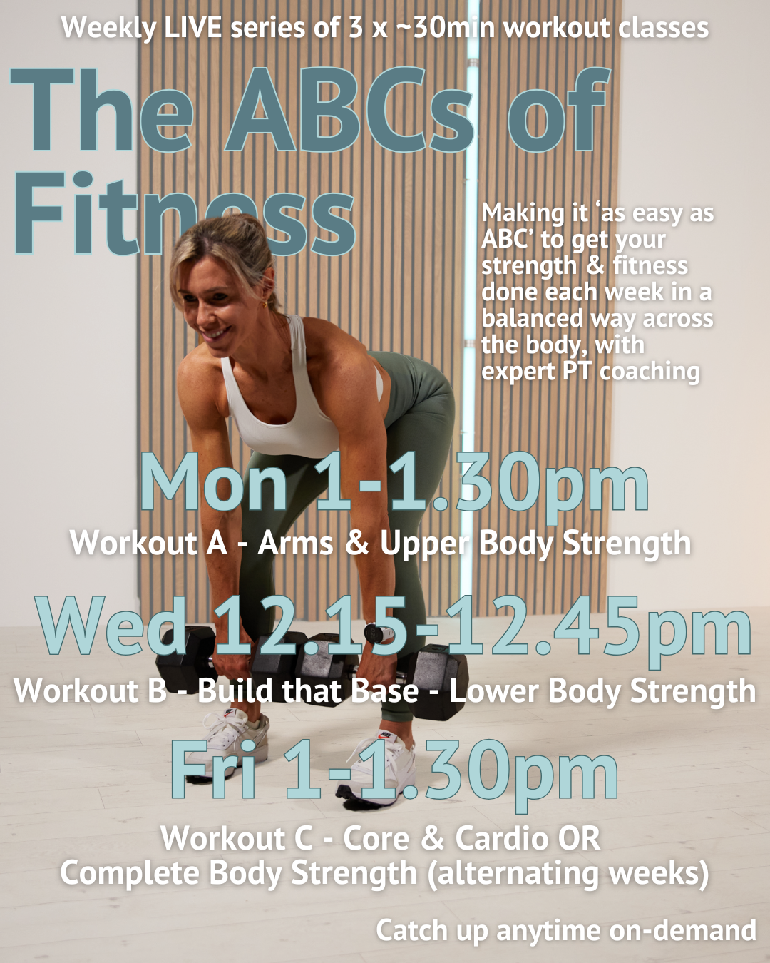 Live Workouts 'The ABCs of Fitness' Archives - Her Strength